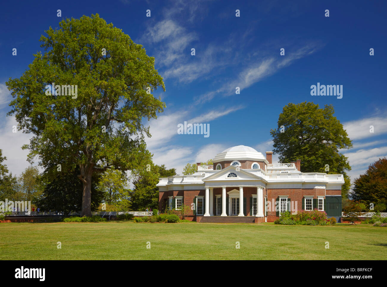 Monticello thomas jefferson garden hi-res stock photography and images ...
