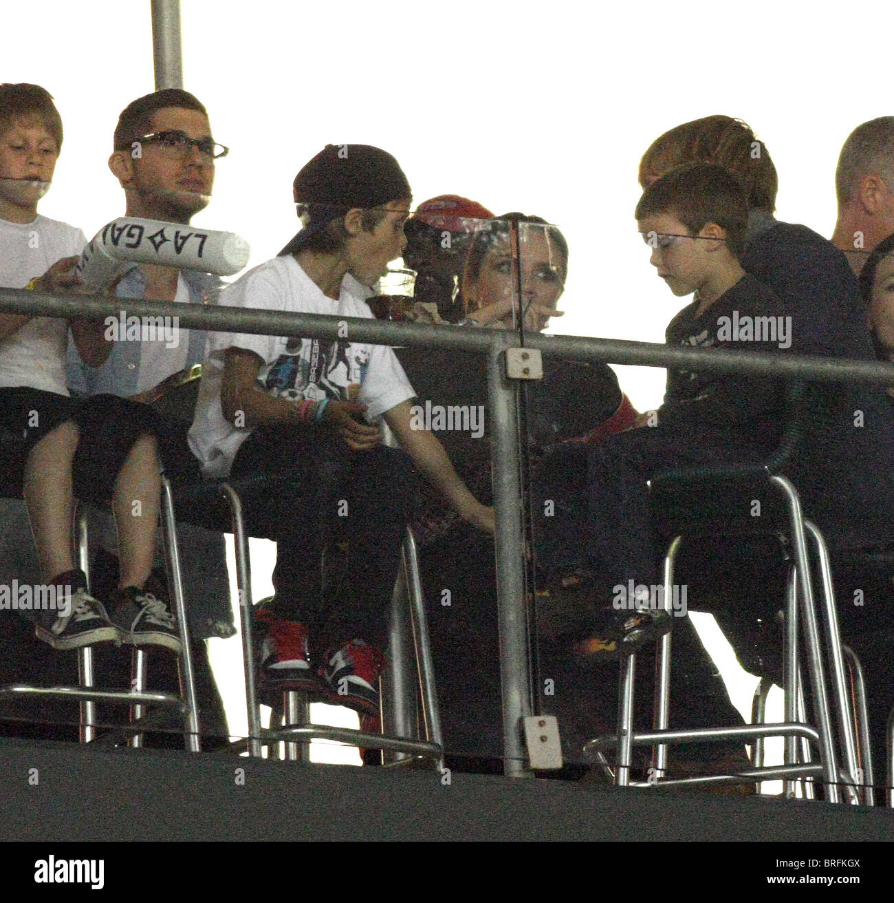 VVICTORIA BECKHAM ROMEO BECKHAM CRUZ BECKHAM KEN PAVES LOS ANGELES ...
