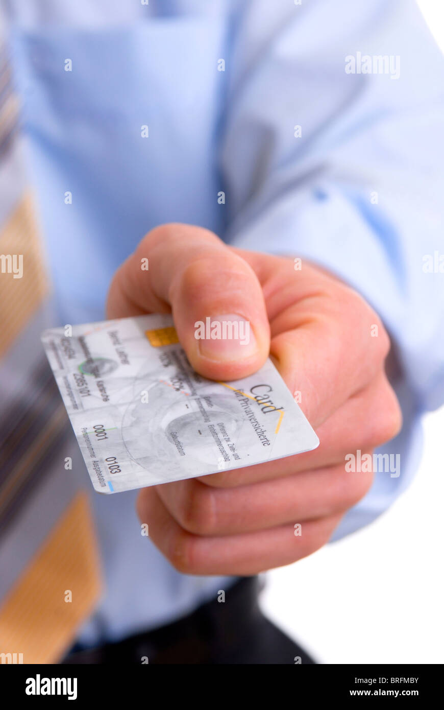 Health Insurance Card Stock Photo - Alamy