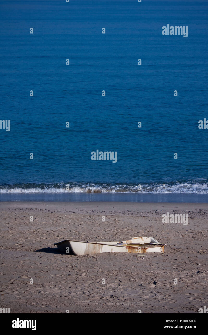 lone wrecked ship ashore on the beach Stock Photo - Alamy