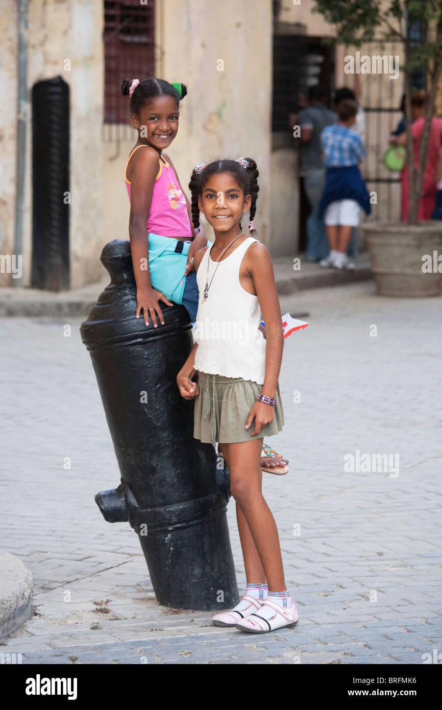 Happy cuban kids hi-res stock photography and images - Alamy