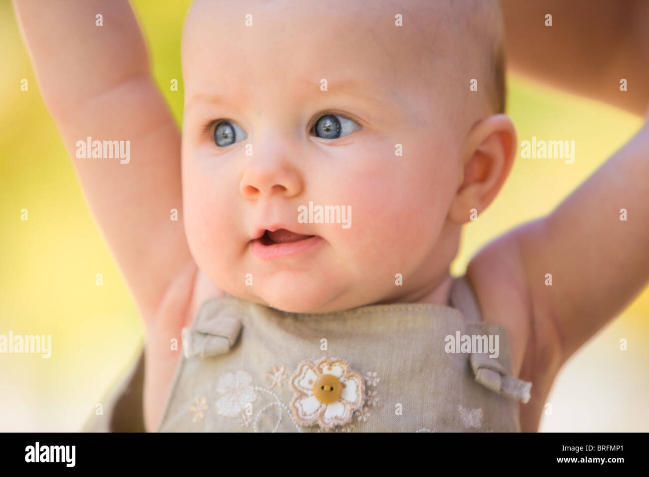 Summer Baby Girl Stock Photo - Alamy