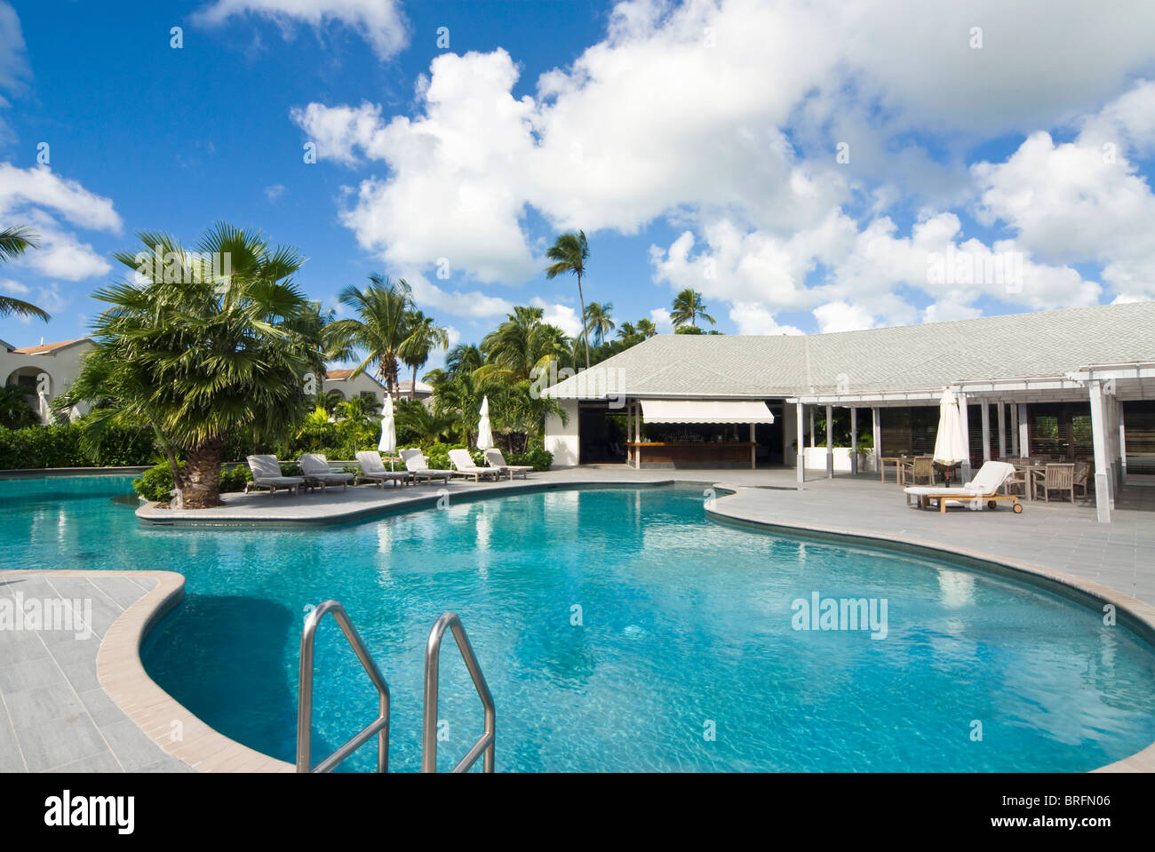 Carlisle Bay Hotel, Swimming Pool, Antigua, West Indies, Caribbean ...