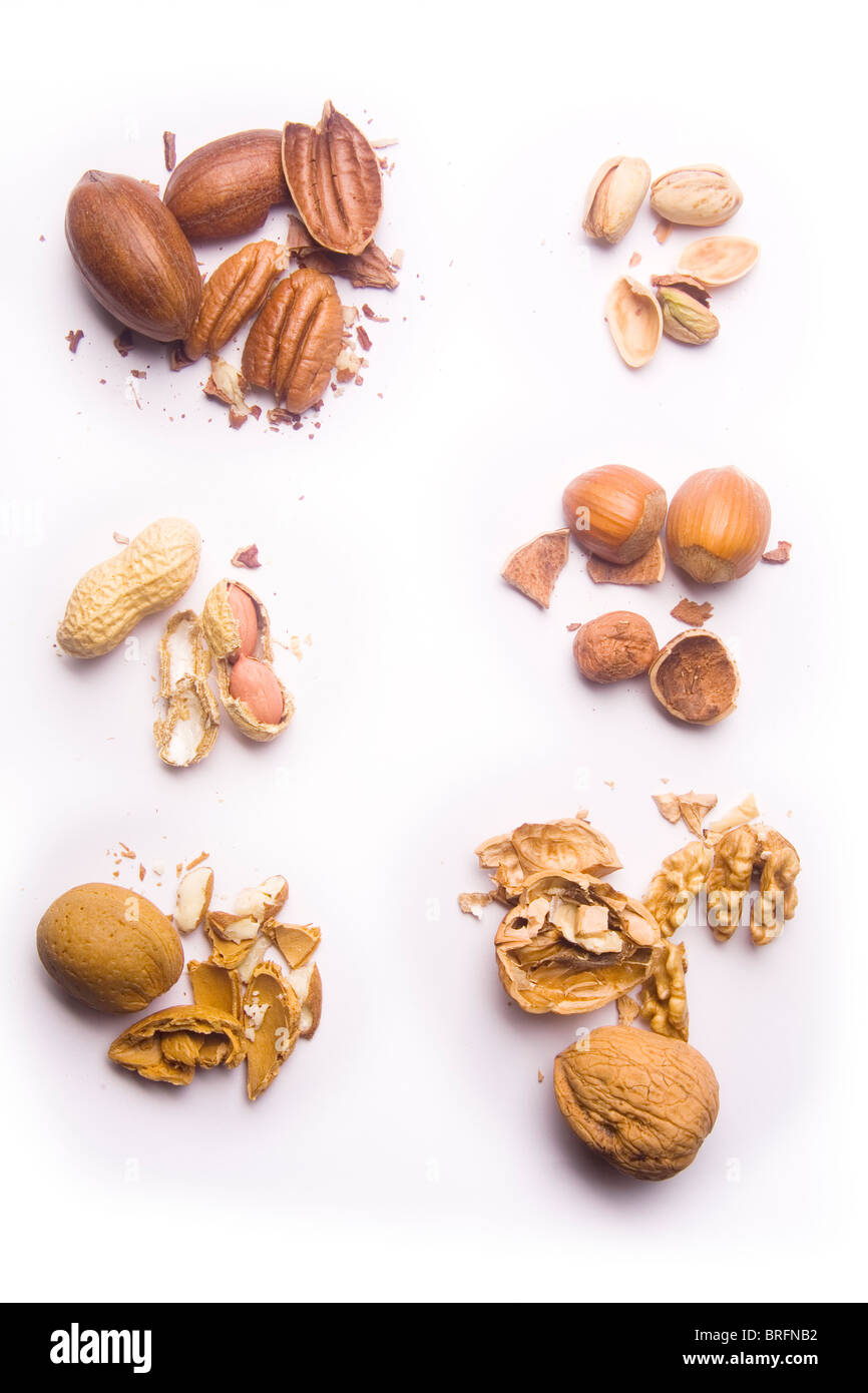 Walnut structure Cut Out Stock Images & Pictures - Alamy