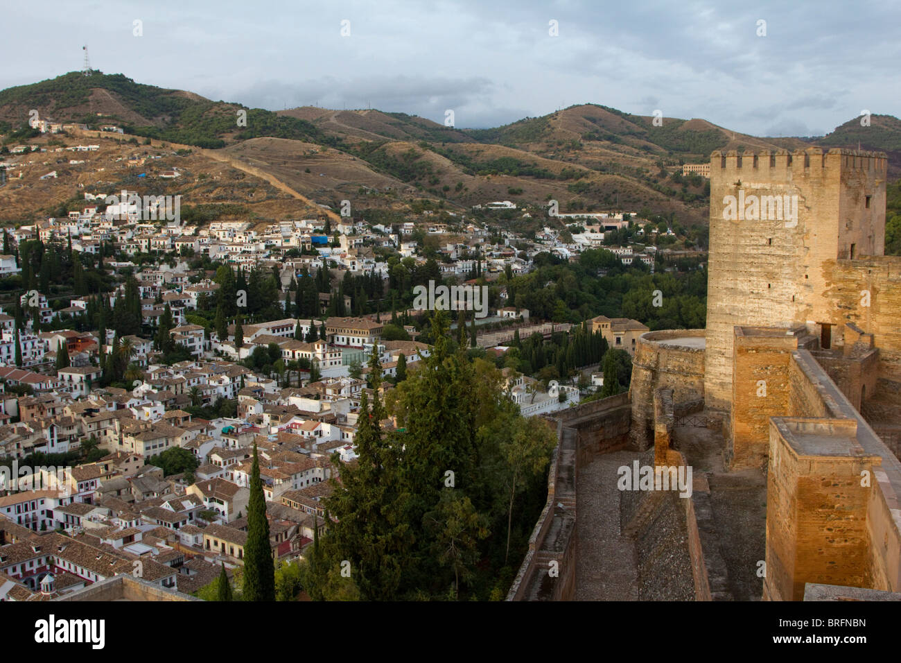 alhambra palace attraction Granada city Andalusia sierra nevada ...