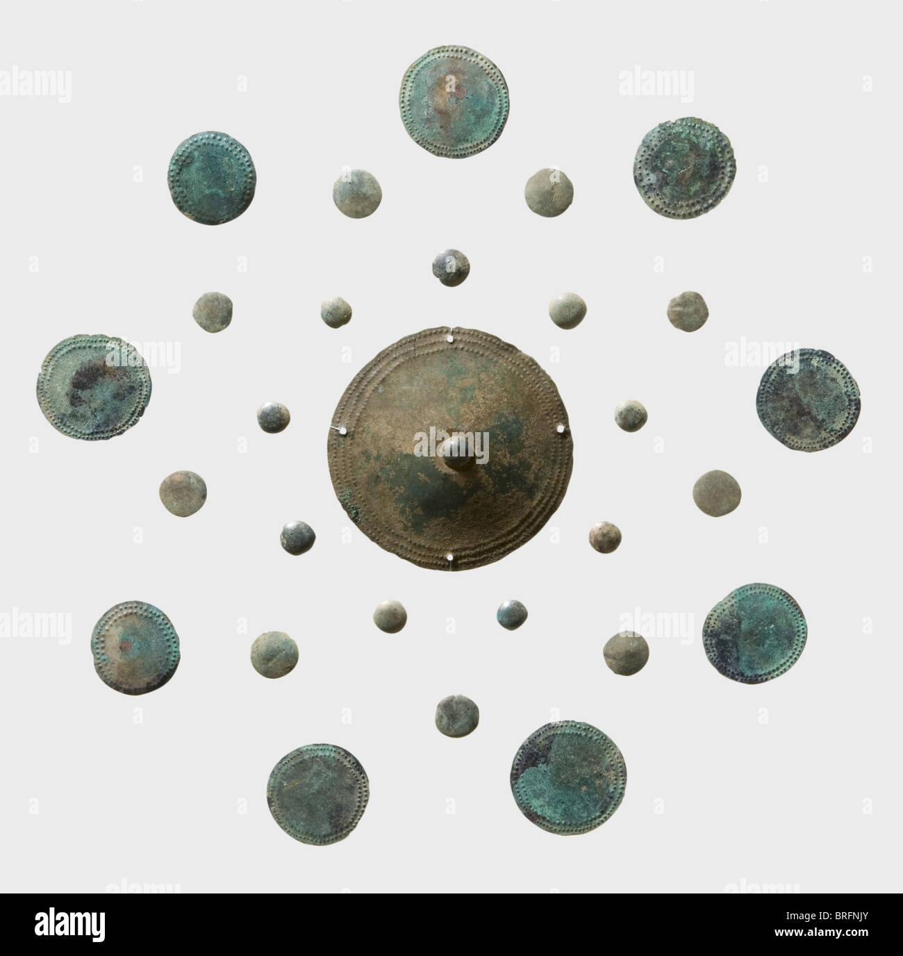 Bronze shield boss hi-res stock photography and images - Alamy