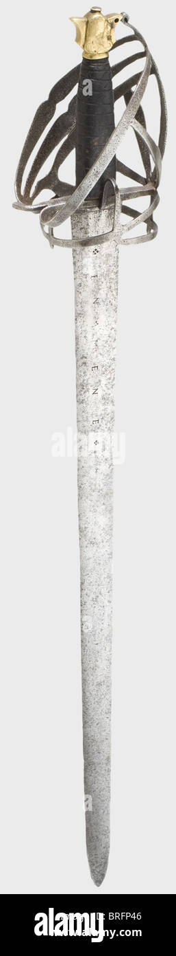 Double edged blade of lenticular cross section hi-res stock photography ...
