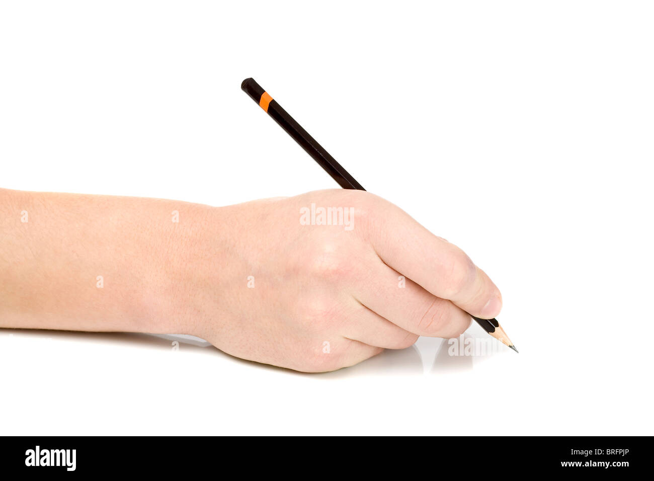 Boy writing silhouette hi-res stock photography and images - Alamy