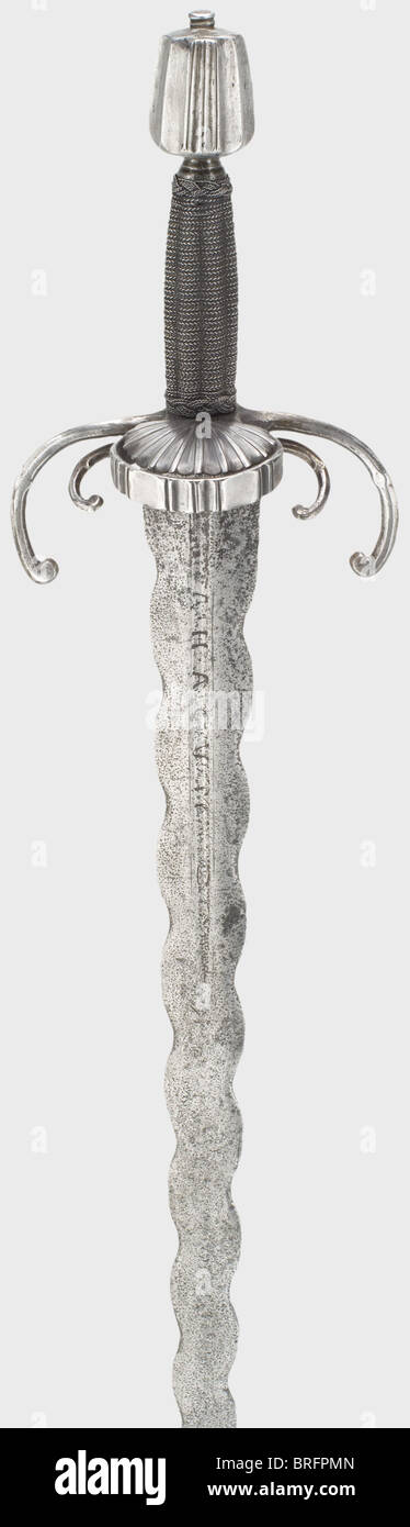 An italian crab hilt sword hi-res stock photography and images - Alamy