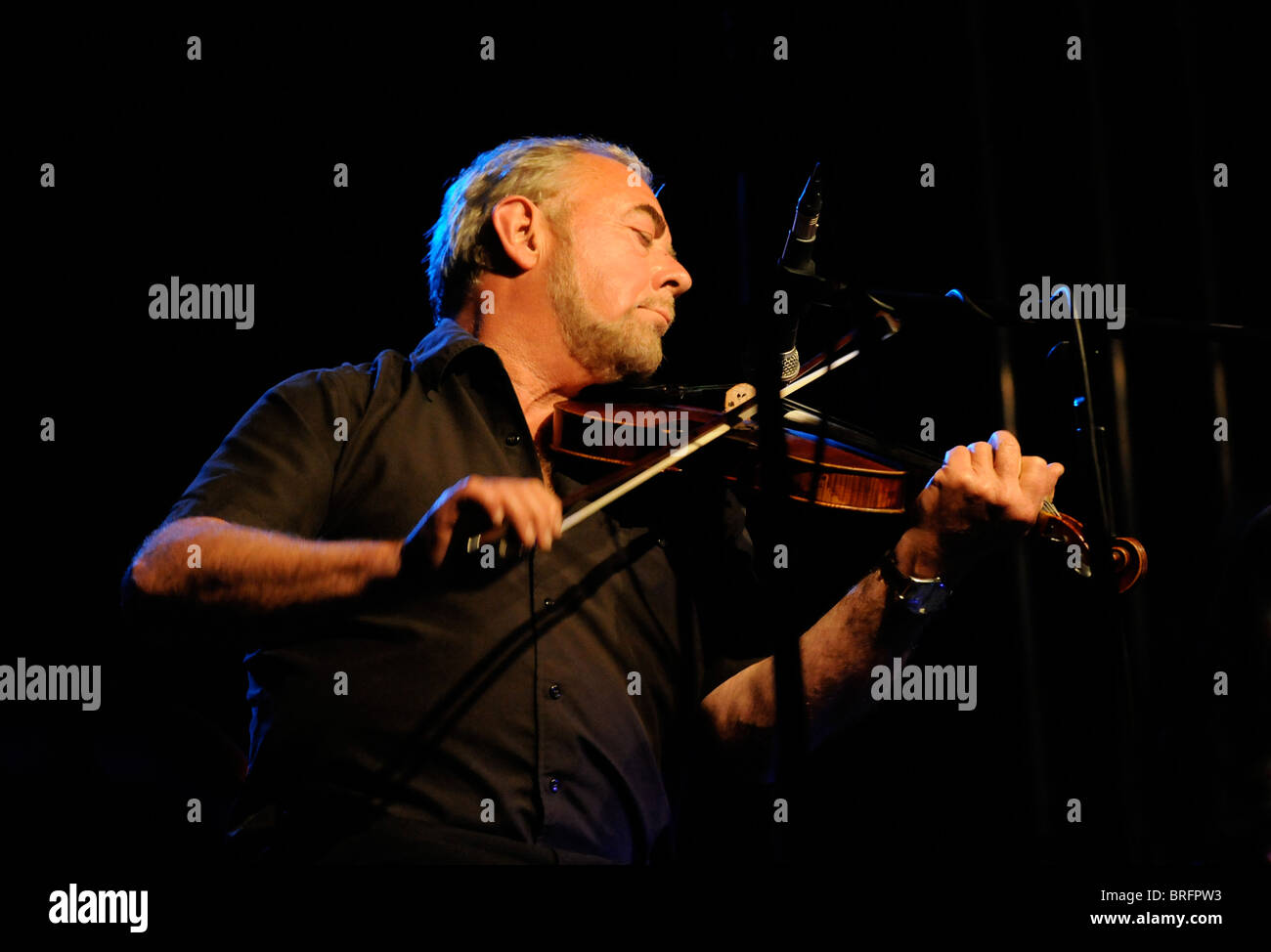 Aly Bain Scottish Shetland Musician Fiddle Player Stock Photo - Alamy