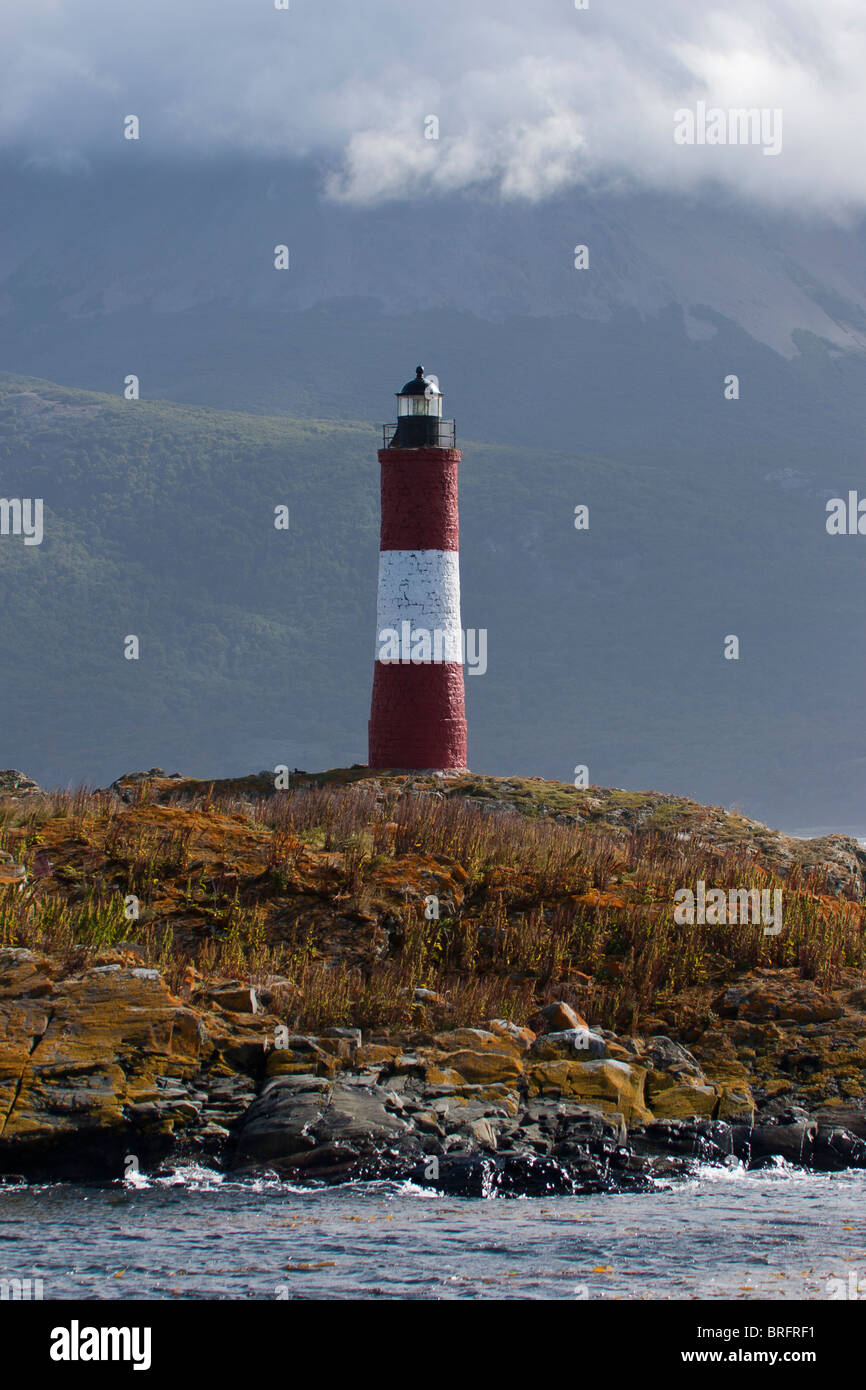 Lighthouse in The Beagle Channel Ushuaia Argentina Stock Photo - Alamy