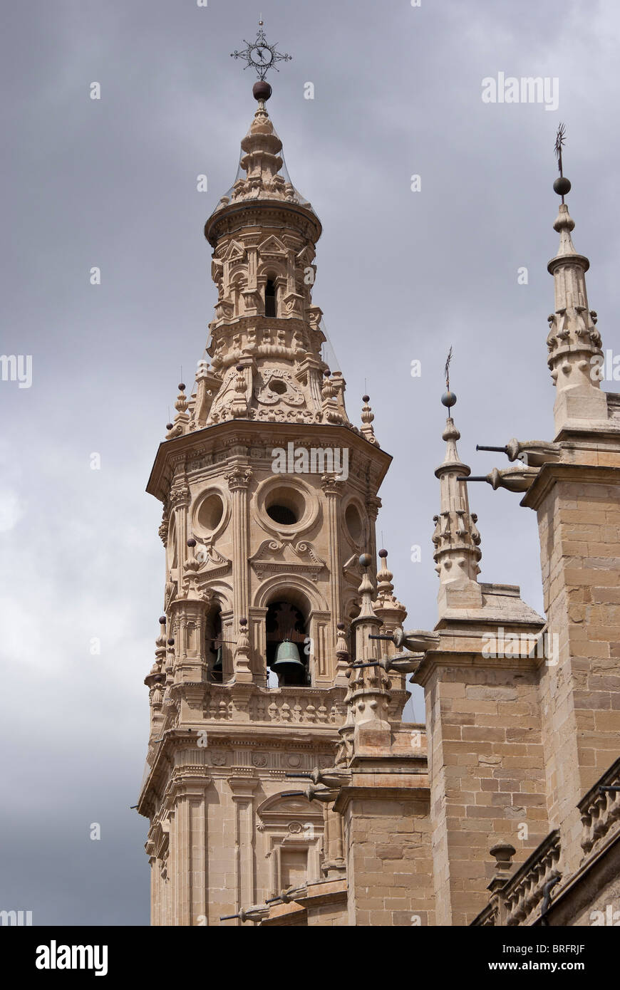 Concatedral de Santa María de la Redonda Logroño Stock Photo - Alamy