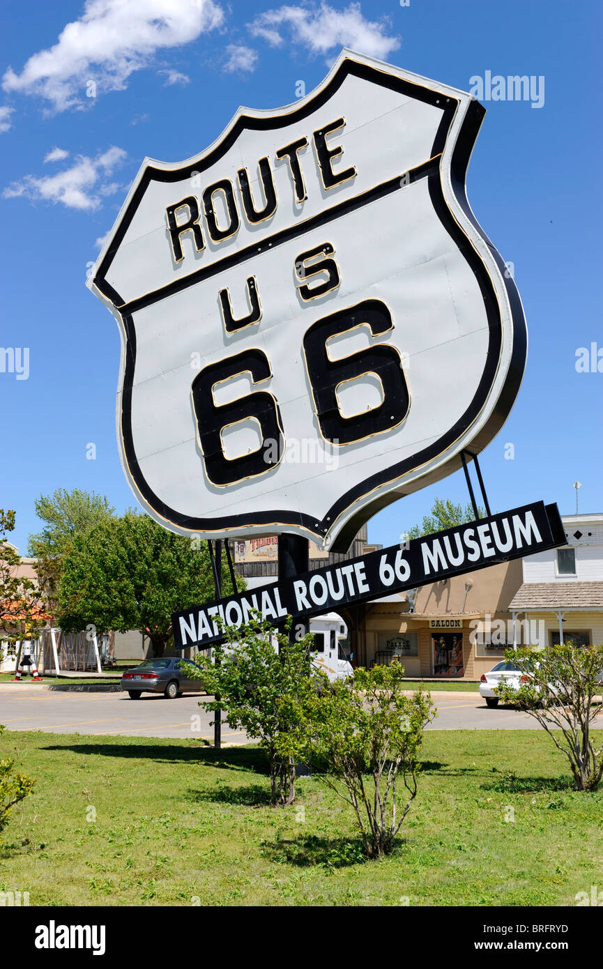 Route 66 Museum Oklahoma Stock Photos & Route 66 Museum Oklahoma Stock ...