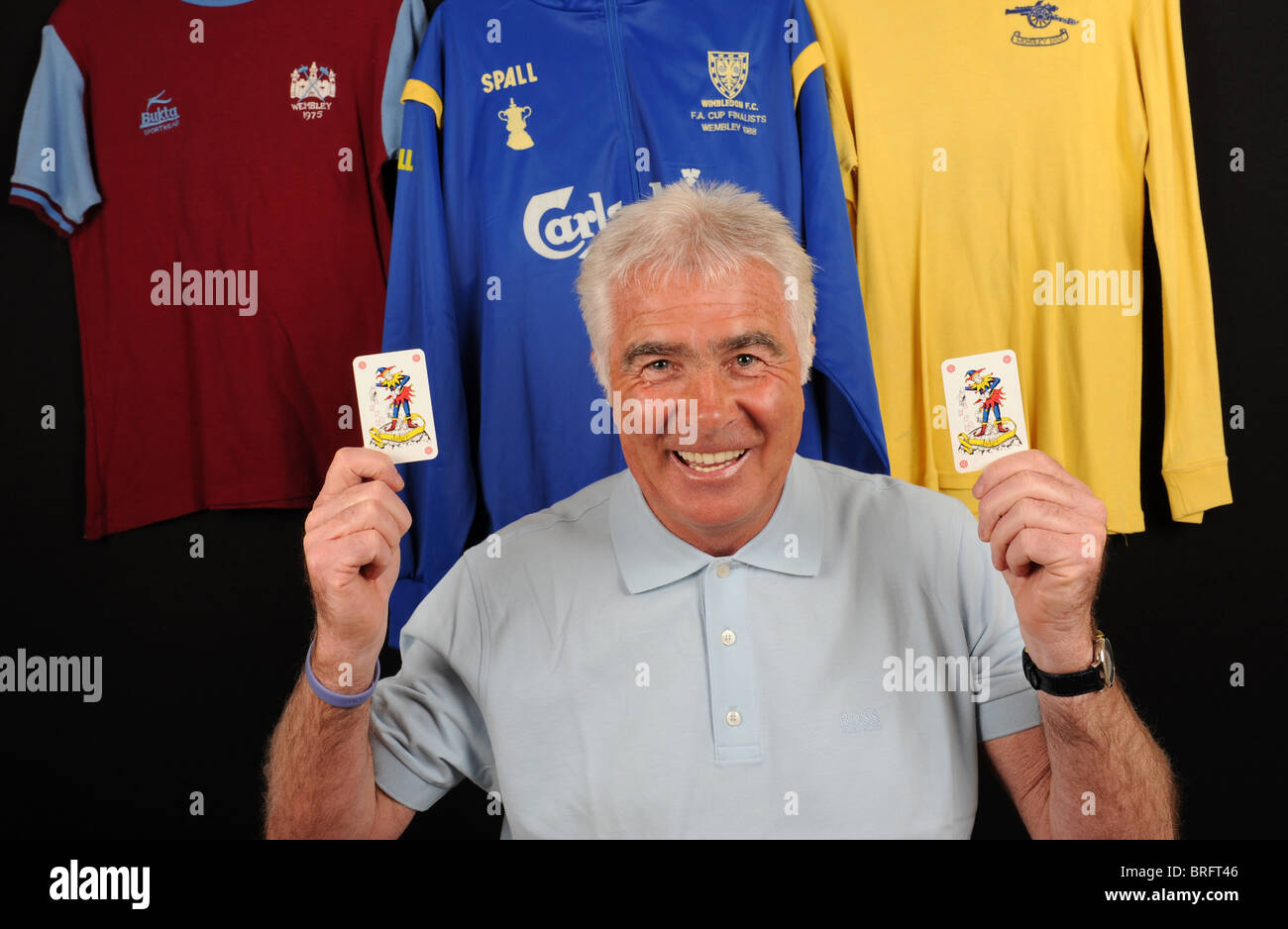 Former football manager Bobby Gould Stock Photo - Alamy