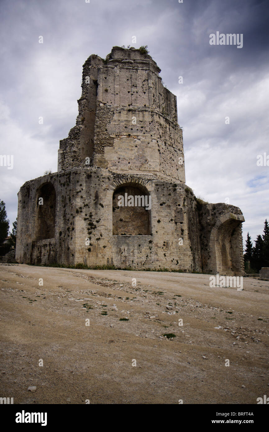 Tour Magne, Nimes, France Stock Photo - Alamy