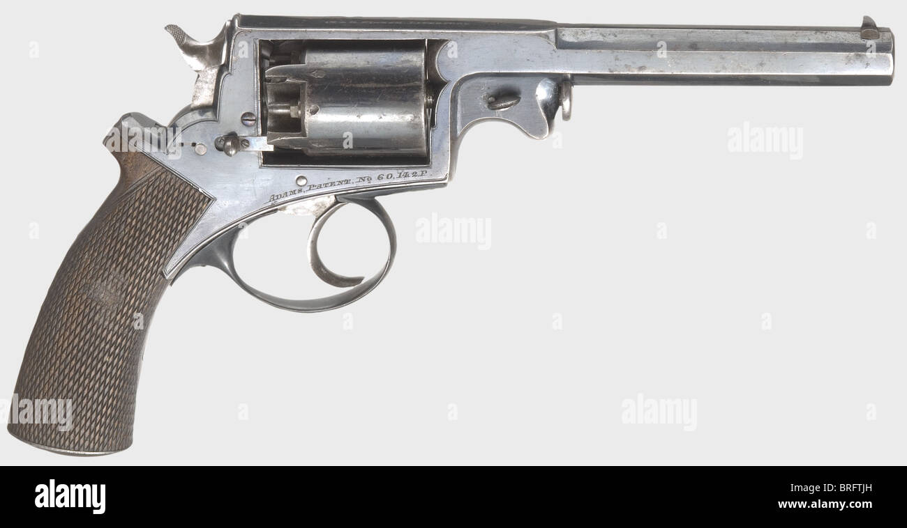 A cased Beaumont-Adams percussion revolver,Edward & George Higham ...