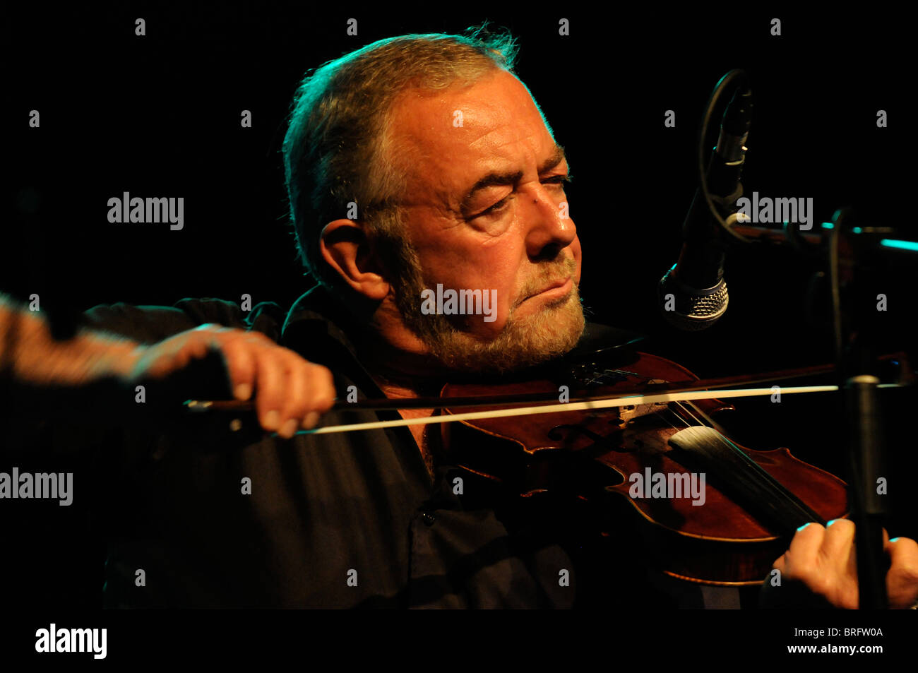 Aly Bain Scottish Shetland Musician Fiddle Player Stock Photo - Alamy