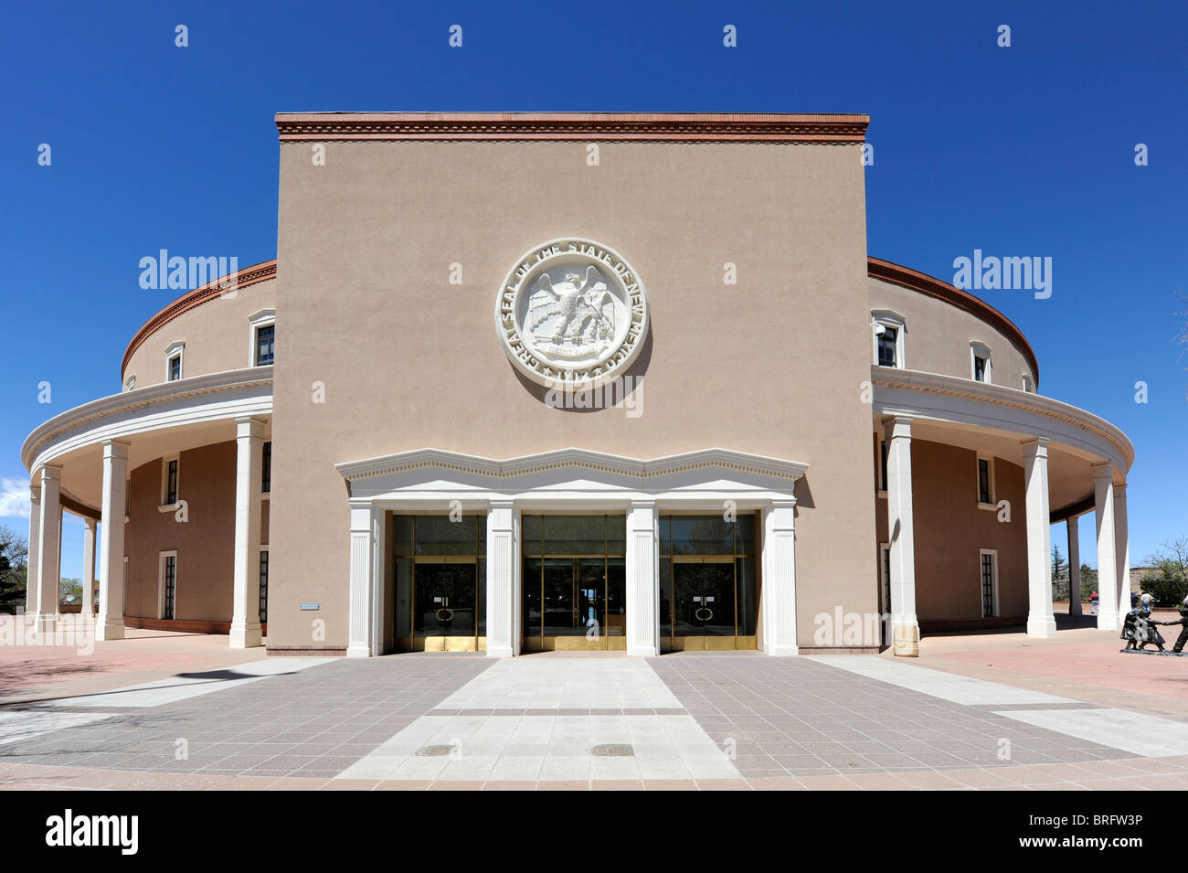New Mexico State Capitol Building Santa Fe Stock Photo - Alamy
