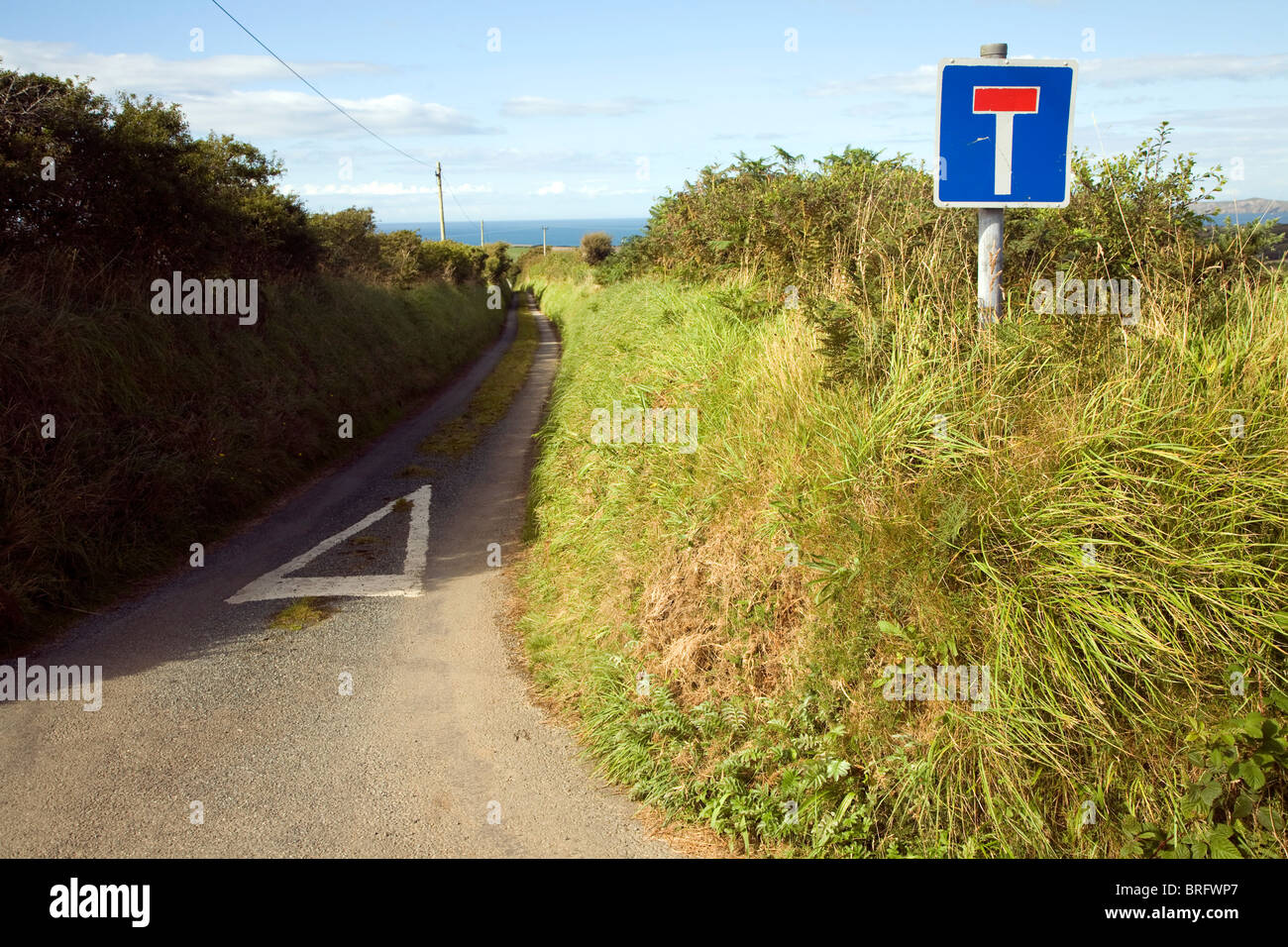 No through road sign hi-res stock photography and images - Alamy
