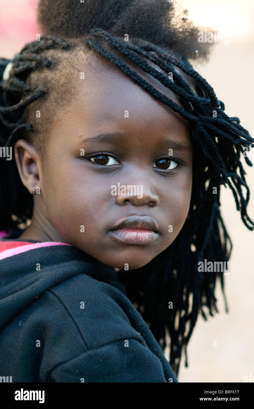 black african girl Stock Photo - Alamy