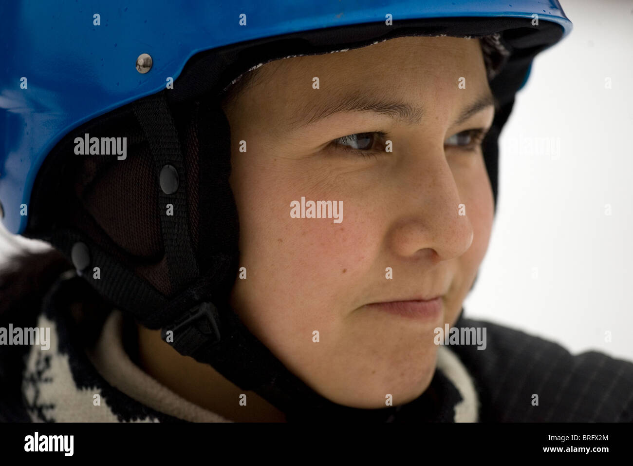 Asian female snowboarder hi-res stock photography and images - Alamy