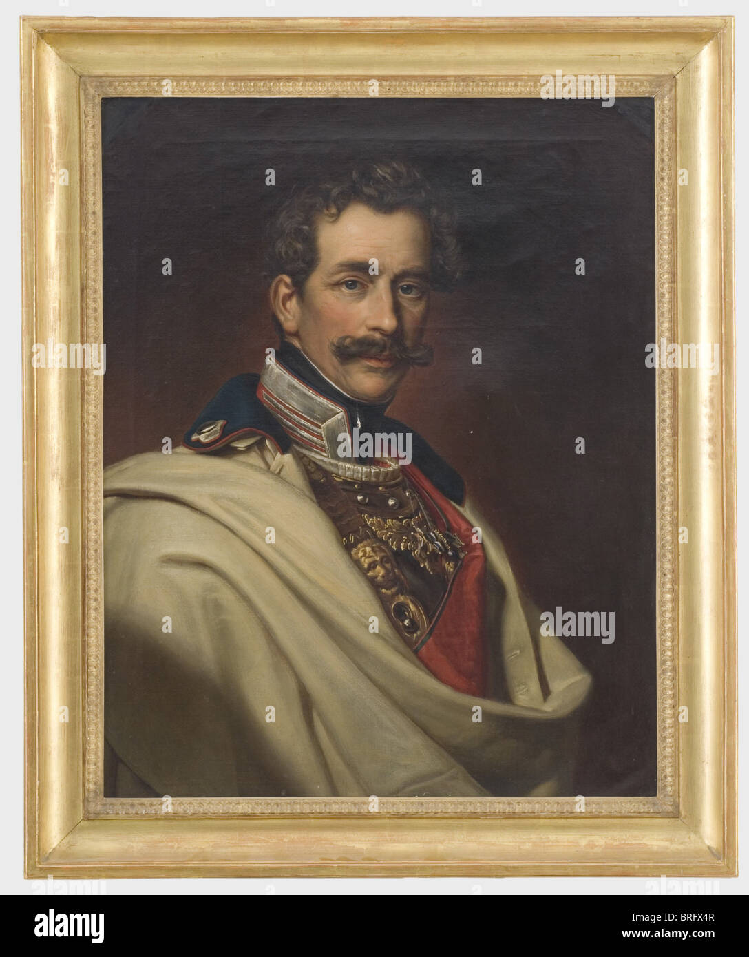 Prince Karl of Bavaria (1795 - 1875), a copy after Joseph Bernhardt Oil ...