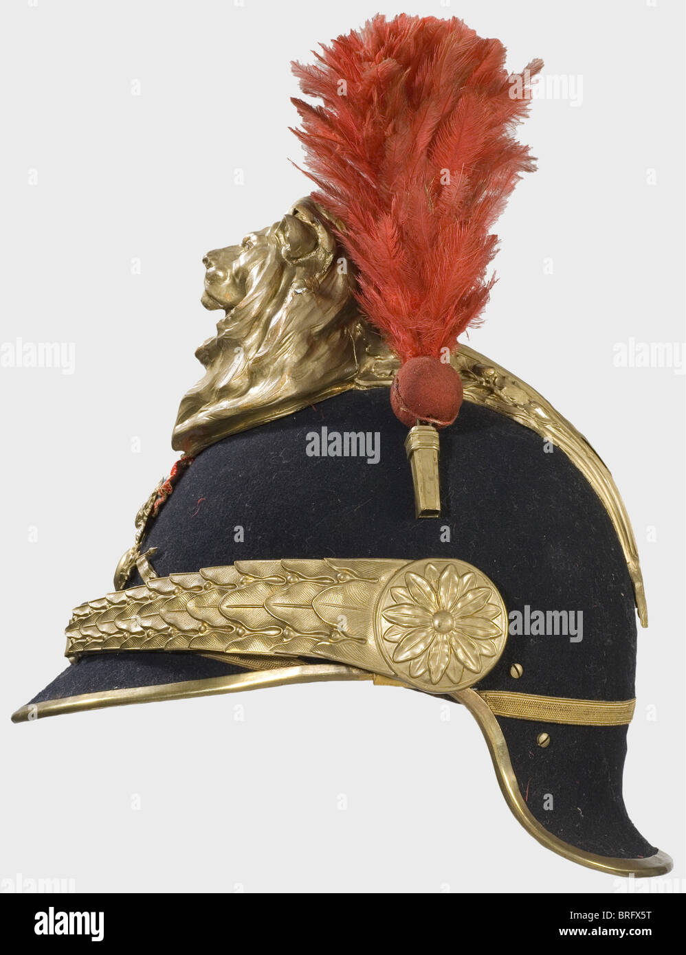 An experimental helmet for French hussar officers,circa 1880 Aluminium ...