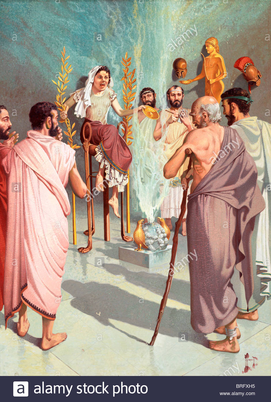 Oracle Of Delphi High Resolution Stock Photography and Images - Alamy