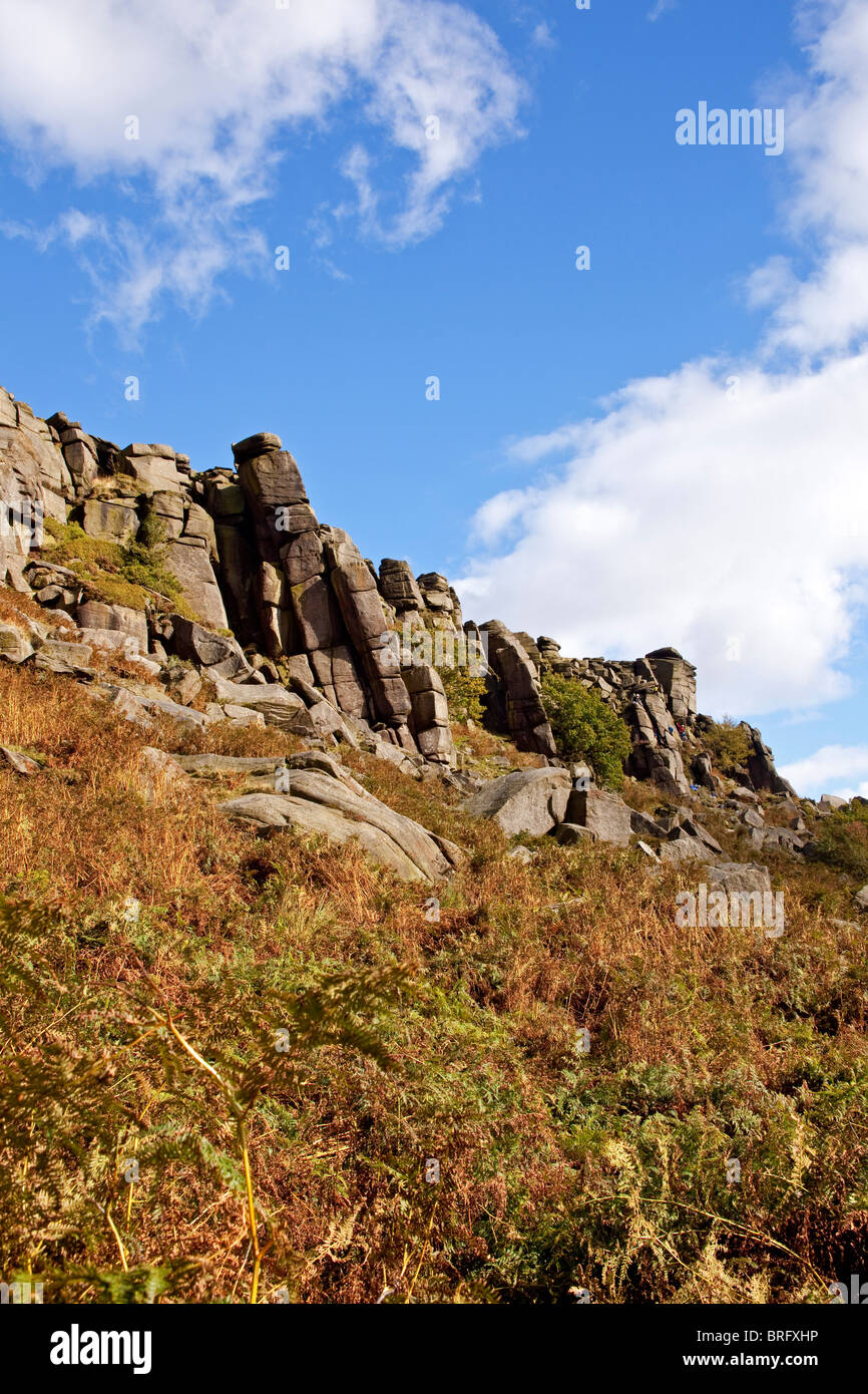 Stanage Edge in the Peak District England UK Stock Photo - Alamy