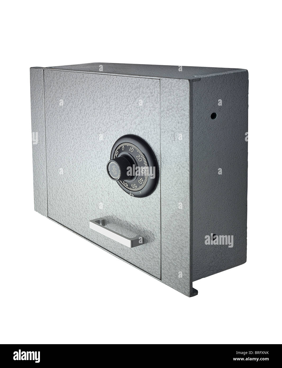 A safe on a white background Stock Photo - Alamy