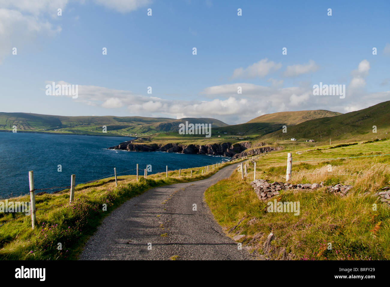 Atlantic coast in Kerry Stock Photo - Alamy
