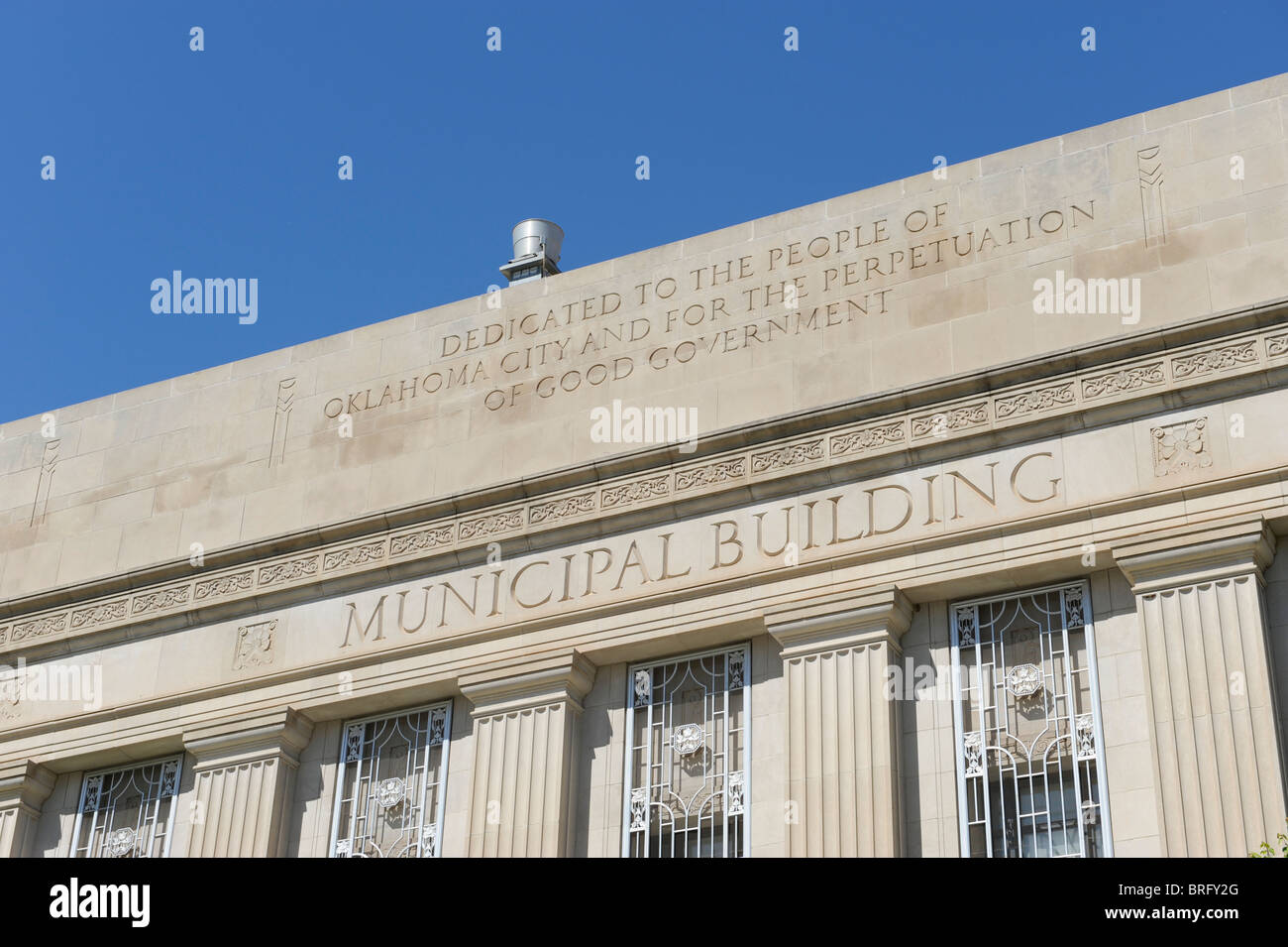 Oklahoma City Municipal Building Stock Photo - Alamy