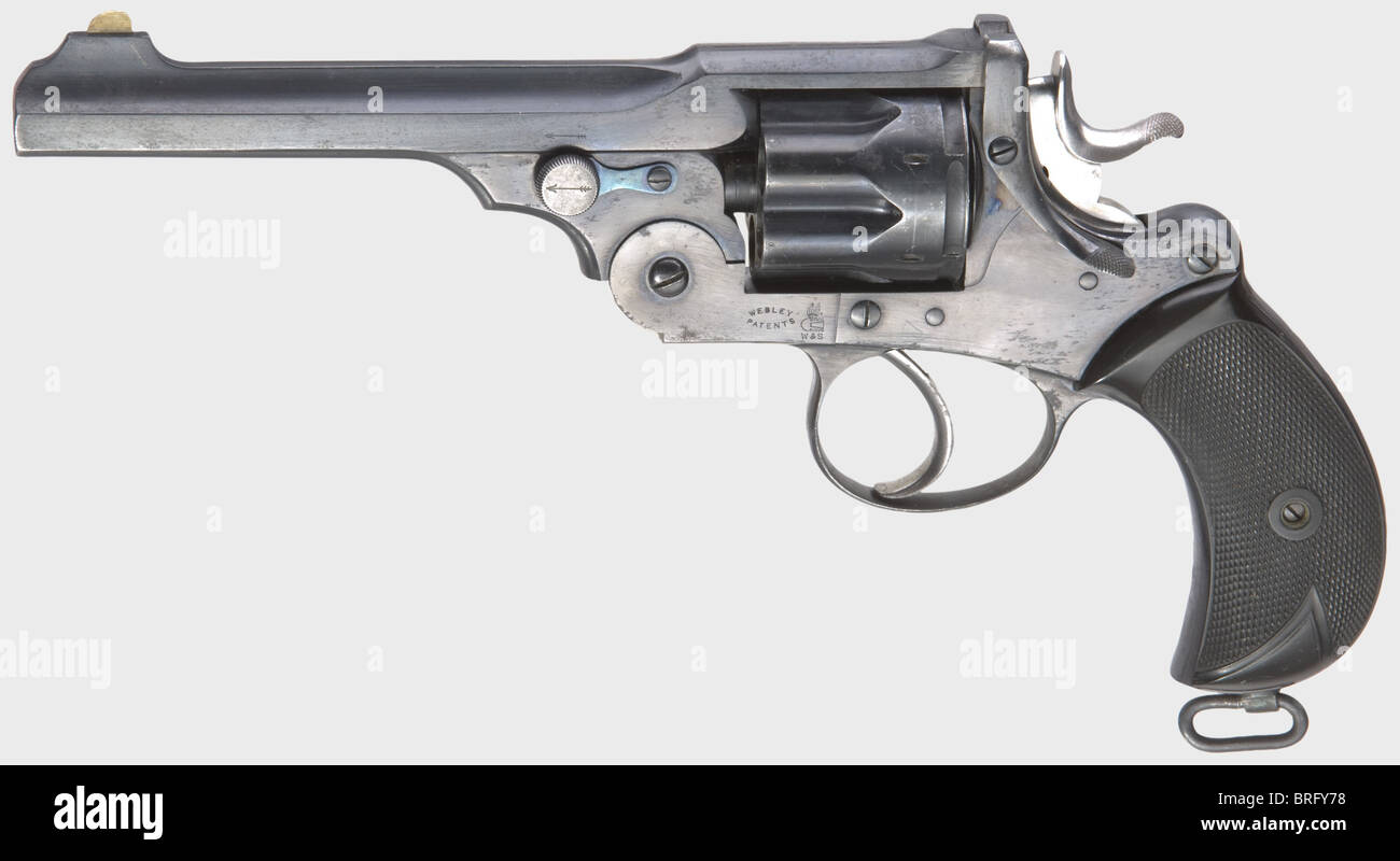 Webley W.G.Mod.1886,(W.G.= Webley Government),cal..455,no.1782.Matching ...