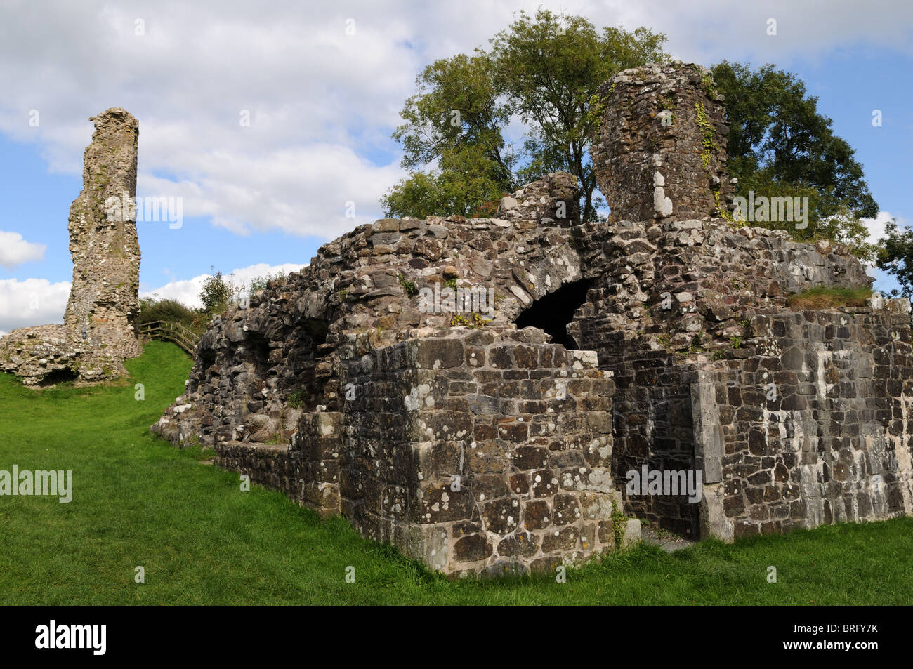 Narberth Castle Pembrokeshire Wales Cymru UK GB Stock Photo - Alamy