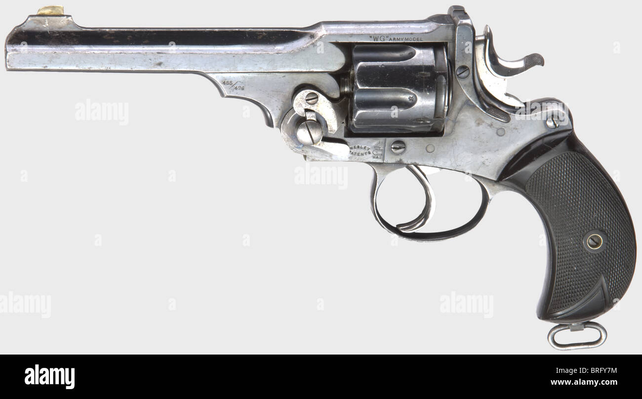 A webley w g 1892 army mod hi-res stock photography and images - Alamy