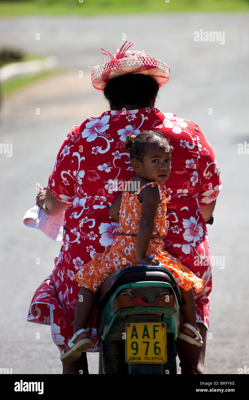 Cook islands girl hi-res stock photography and images - Alamy