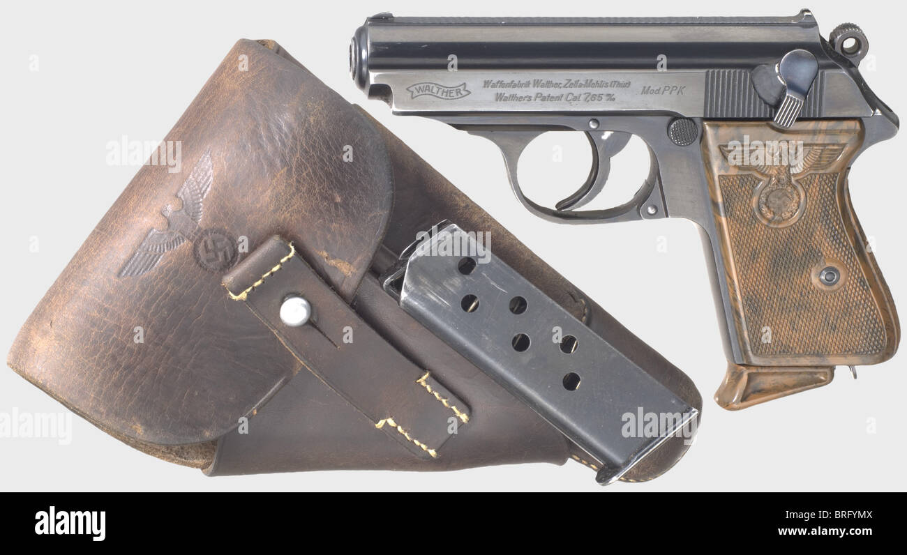 A Walther PPK PL,"Ehrenwaffe des Politischen Leiters"/Honorary weapon ...