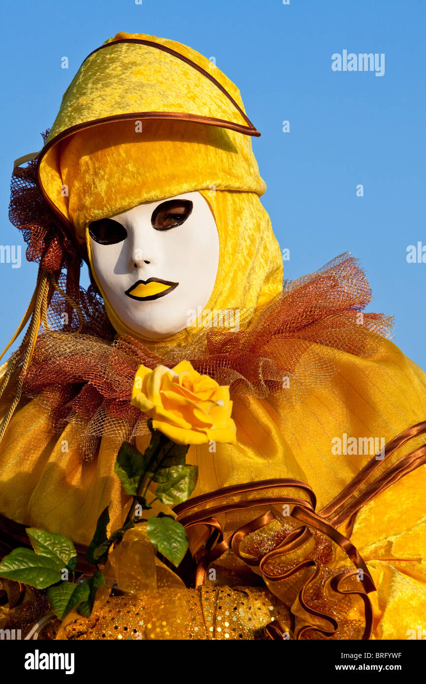 Venice Carnival costume Stock Photo - Alamy