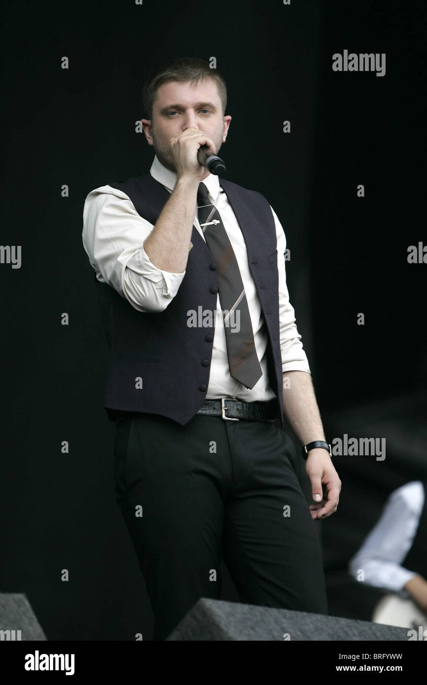 Plan B (Ben Drew) at the V festival Stock Photo - Alamy
