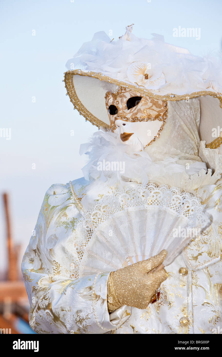 Venice Carnival costume Stock Photo - Alamy