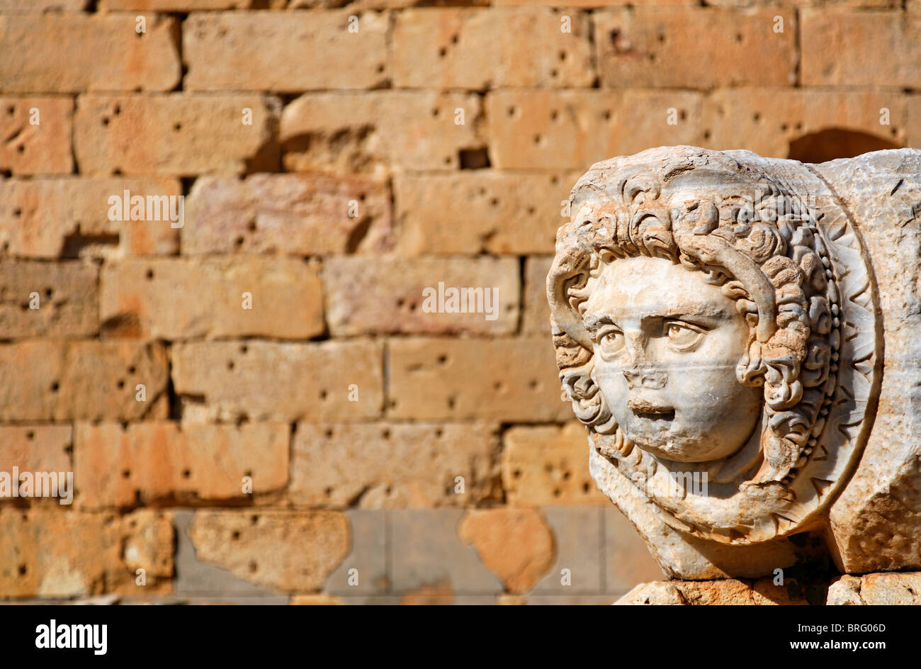 Libya roman medusa hi-res stock photography and images - Alamy