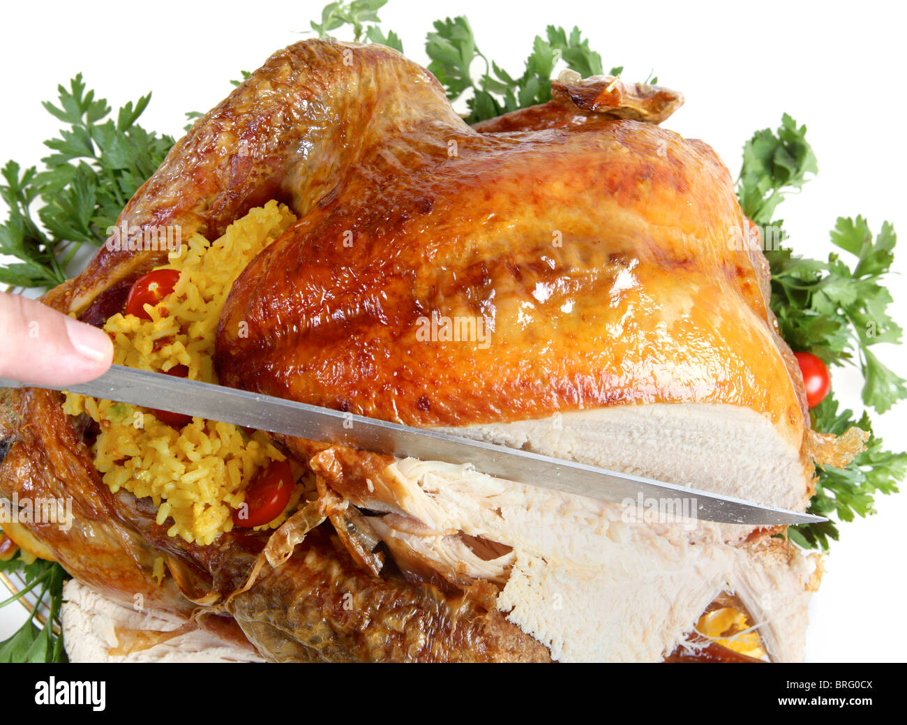 Turkey roast hi-res stock photography and images - Alamy
