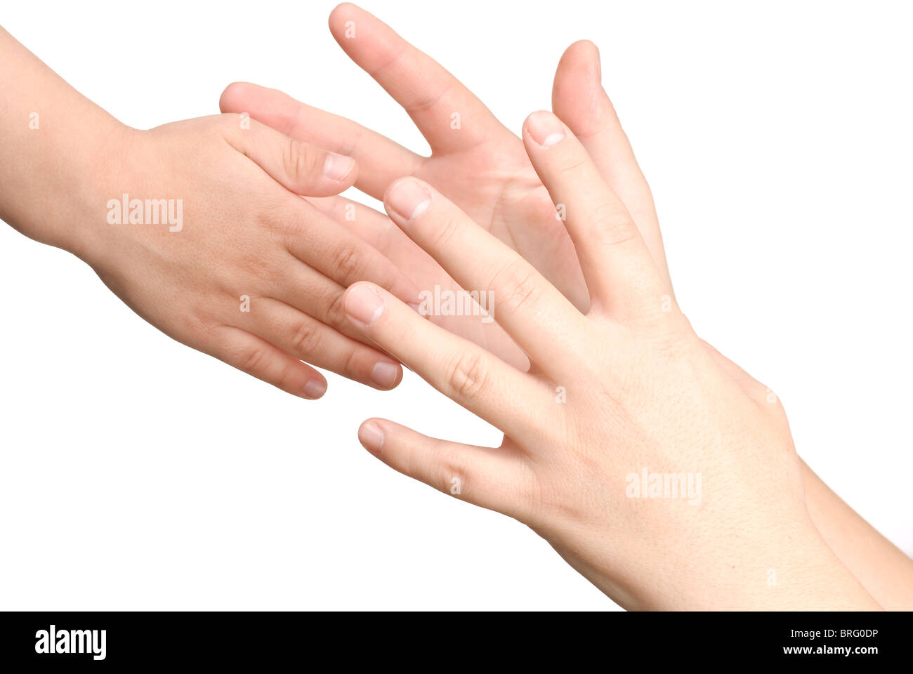 Keep child hand Stock Photo - Alamy