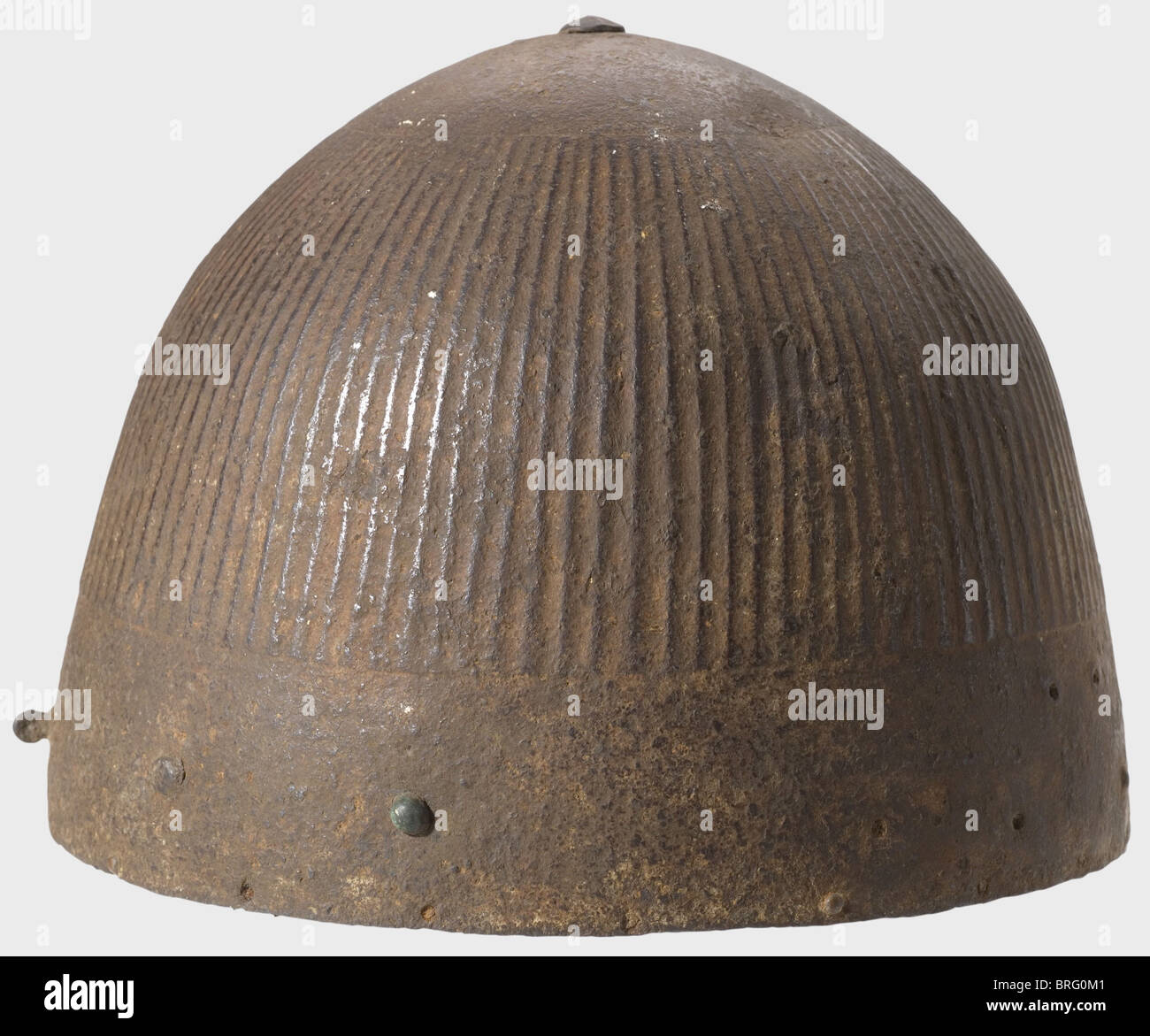 An Ottoman Chichak's helmet skull, 1st half of the 16th century Heavy ...