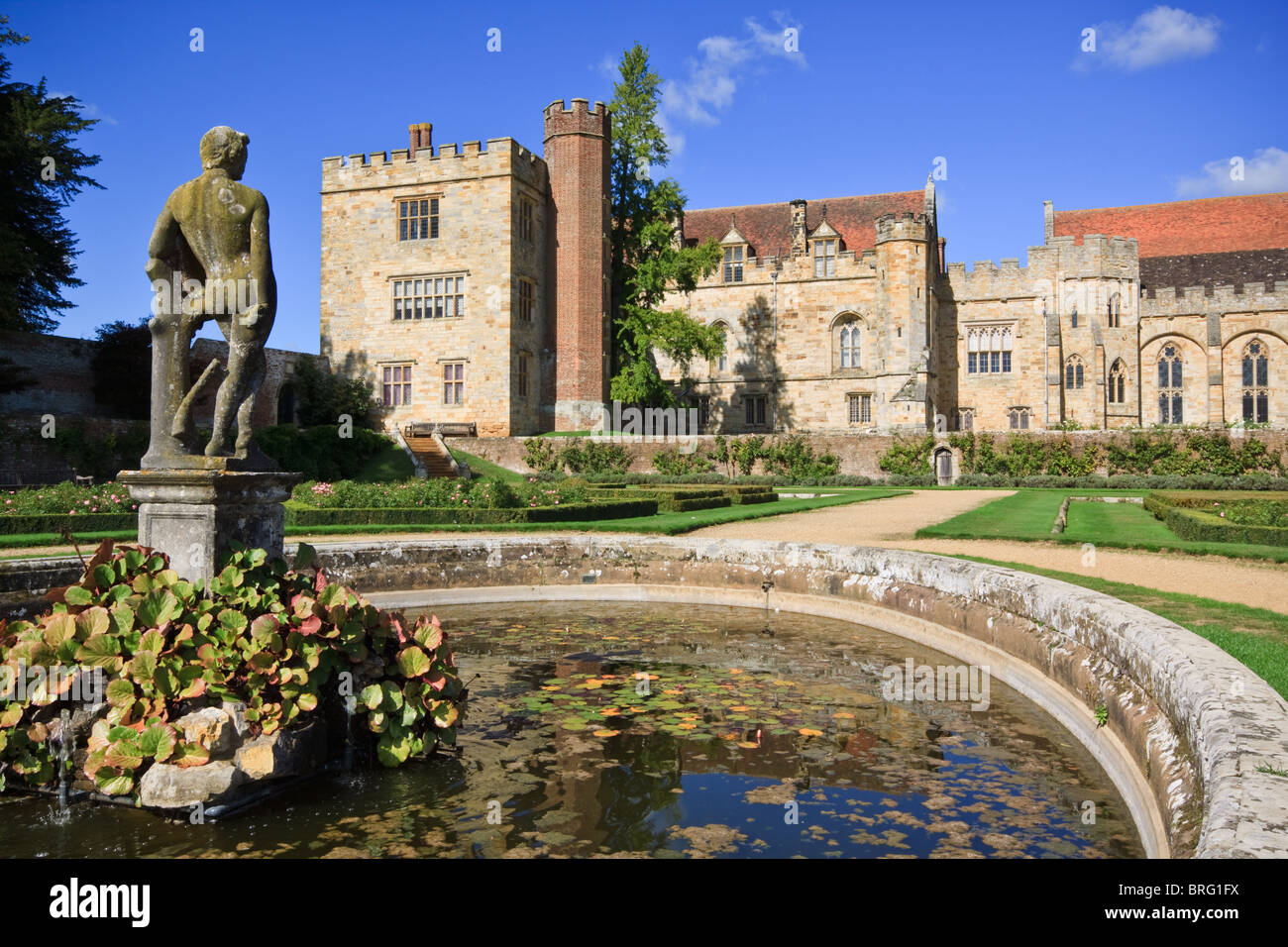 Penshurst Place and Gardens Kent Stock Photo - Alamy