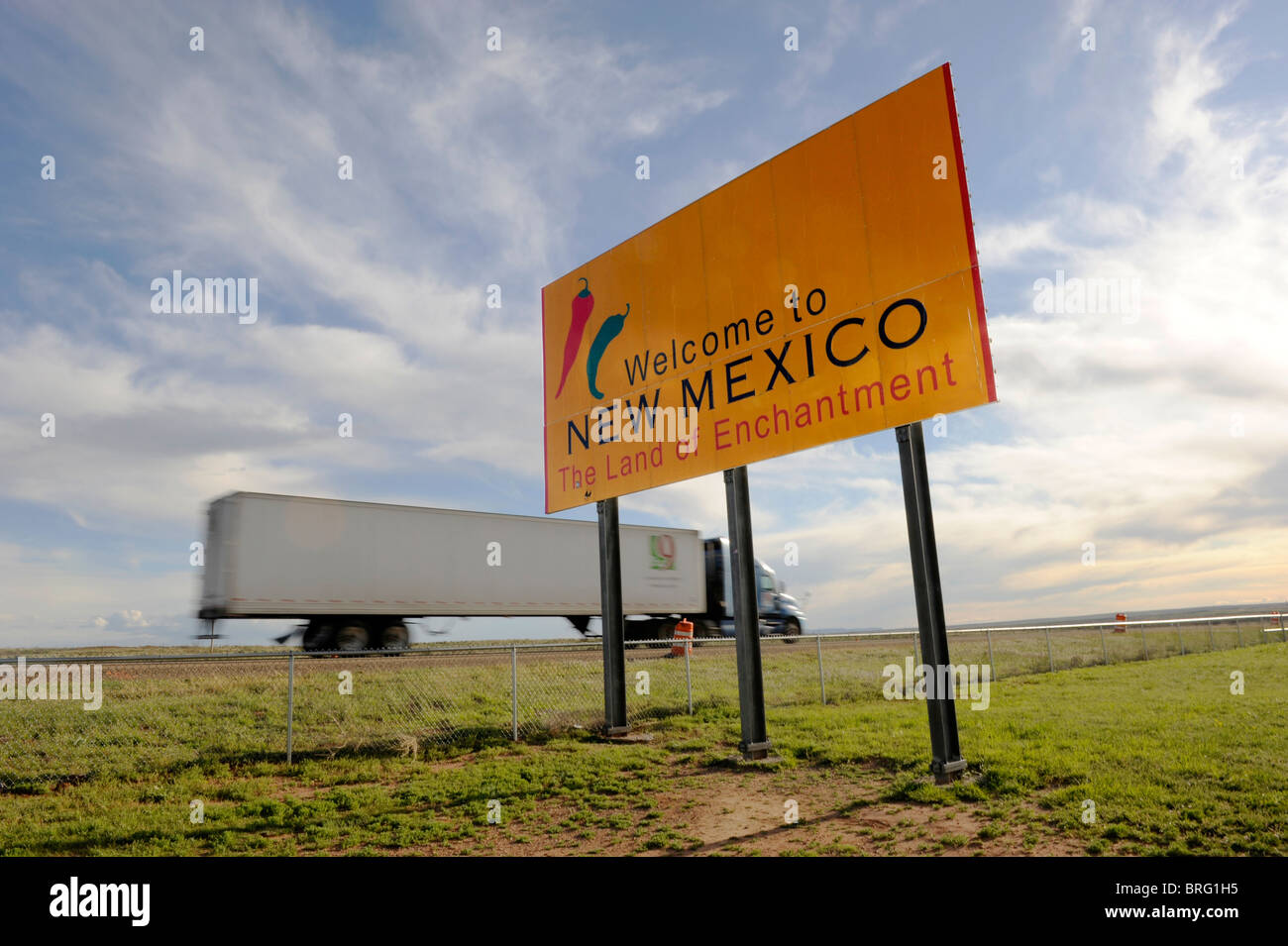 New mexico state line hi-res stock photography and images - Alamy