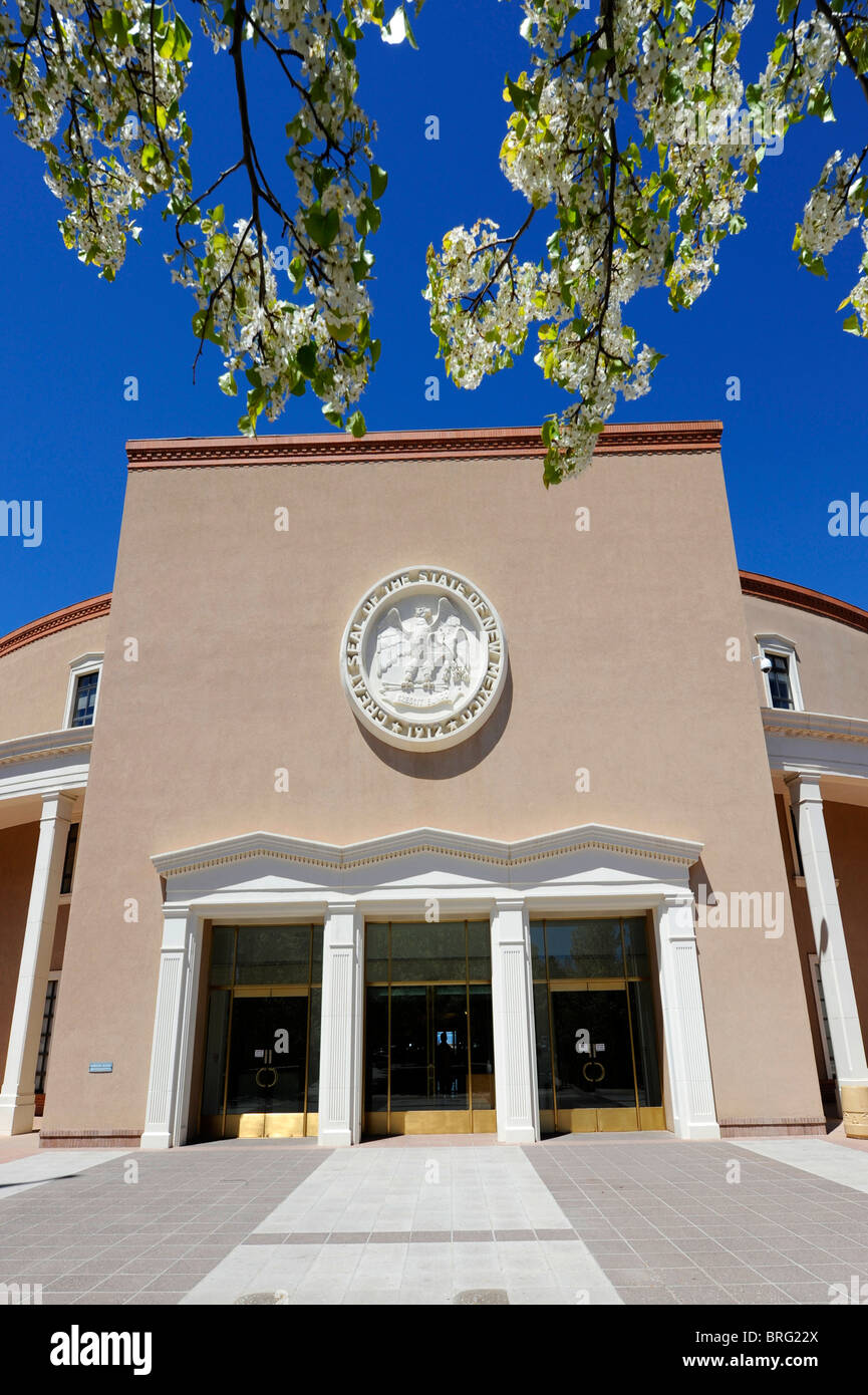 New Mexico State Capitol Building Santa Fe Stock Photo - Alamy
