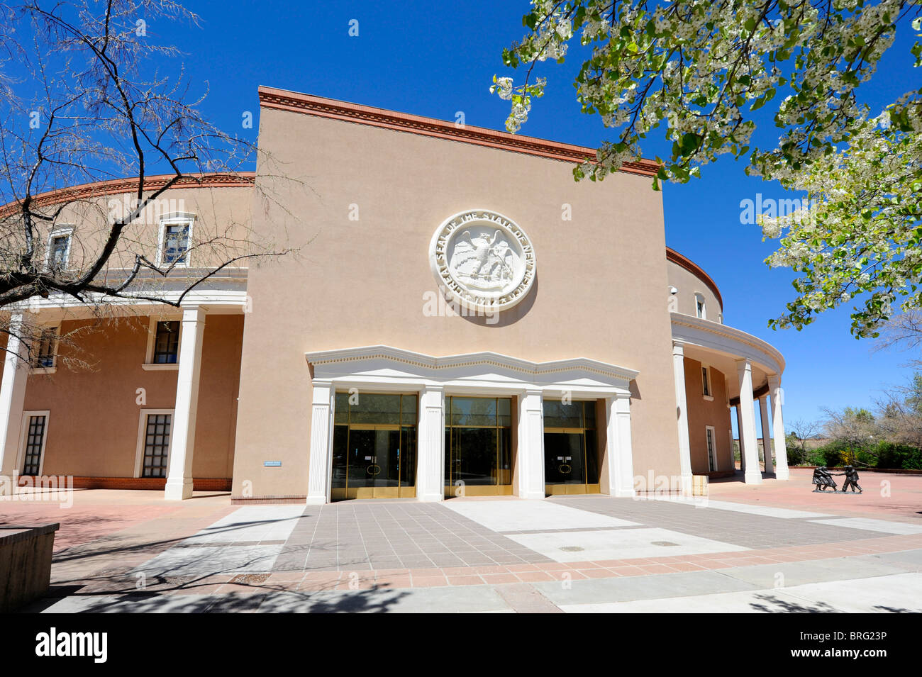 New Mexico State Capitol Building Santa Fe Stock Photo - Alamy