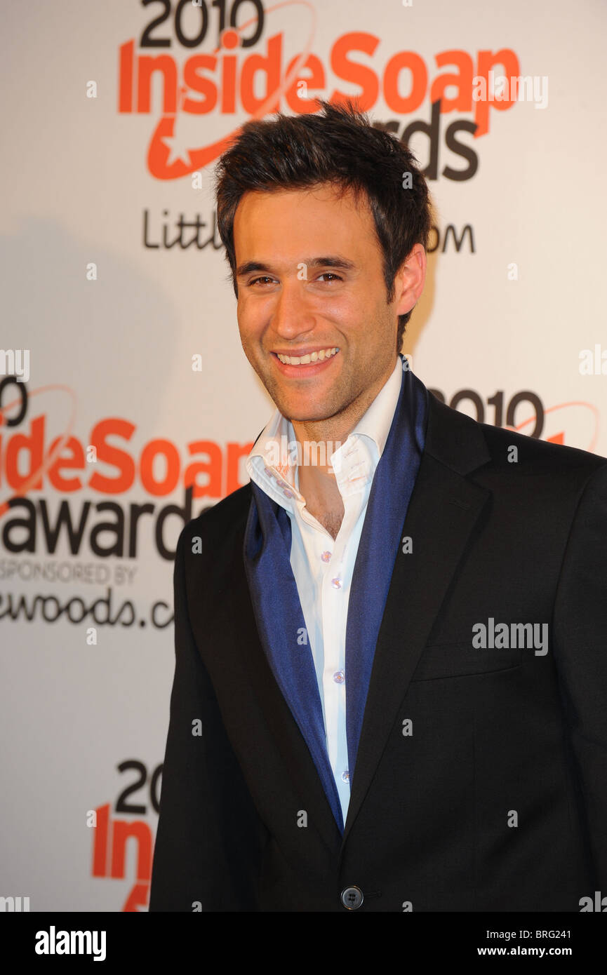 RIK MAKAREM 2010 INSIDE SOAP AWARDS SHAKA ZULU STABLES MARKET LONDON ...