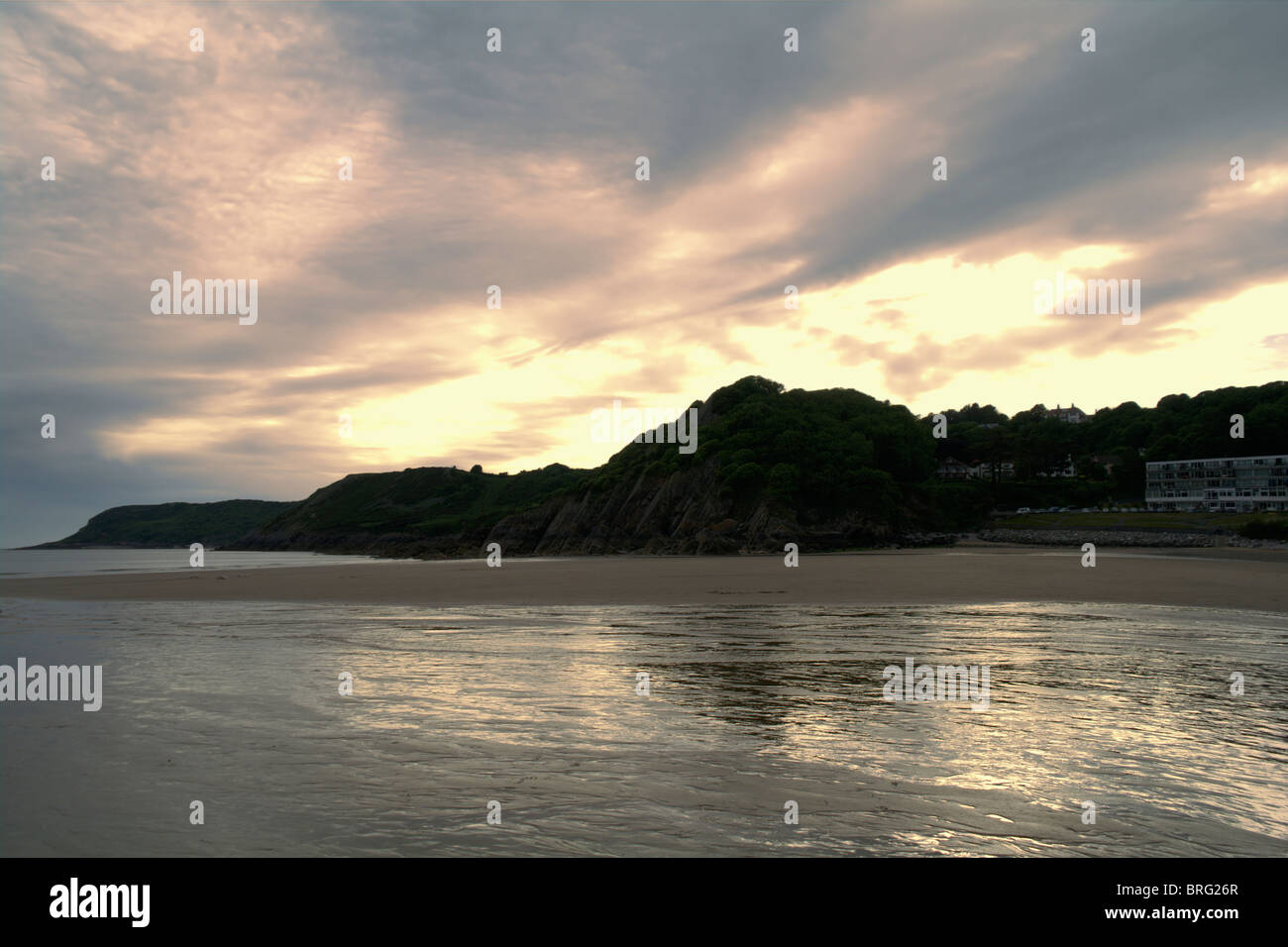 the gower peninsula south wales Stock Photo - Alamy